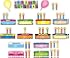 Amazon.com : Carson Dellosa Birthday Cakes Bulletin Board Set (1726 ...