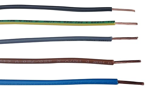 50M 2.5mm Brown 6491X Single Core Conduit Wire Cable: Amazon.co.uk: DIY ...