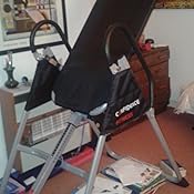 Confidence Inversion Table - Black/Silver: Amazon.co.uk: Sports & Outdoors