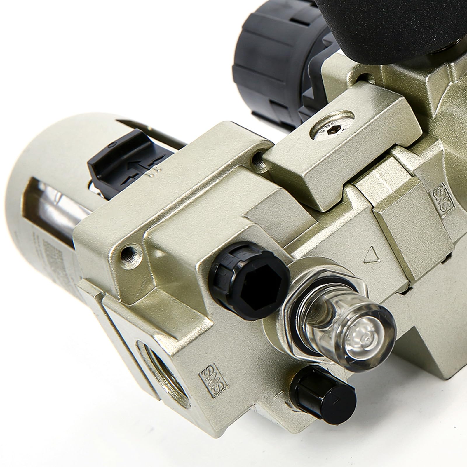 Mua SNS 1/4" NPT Compressed Air Filter Regulator Lubricator Three Units ...