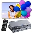 Amazon.com: Video Wall Controller 2x2, HDMI 4K Input TV Wall Controller with 12 Modes, 180 ...