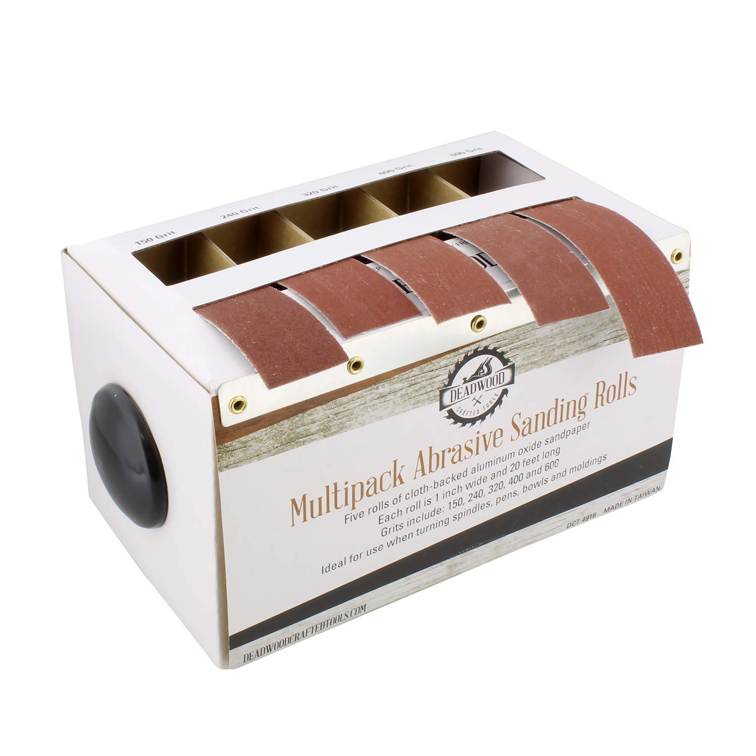 DCT | Sand Paper Variety Pack 5-Piece Aluminum Oxide Sandpaper with ...