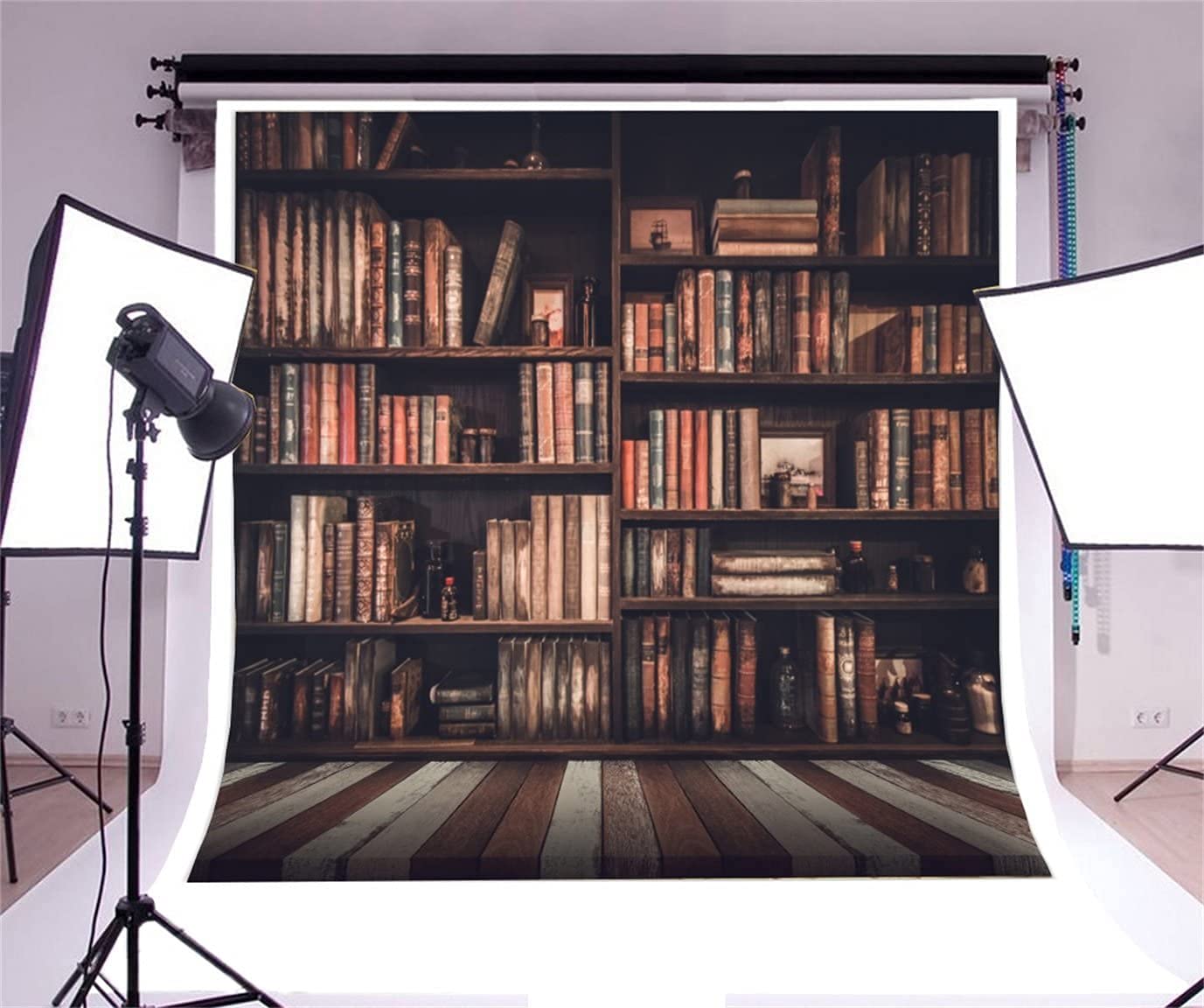Mua AOFOTO 10x10ft Old Books on Vintage Bookshelf Photography ...