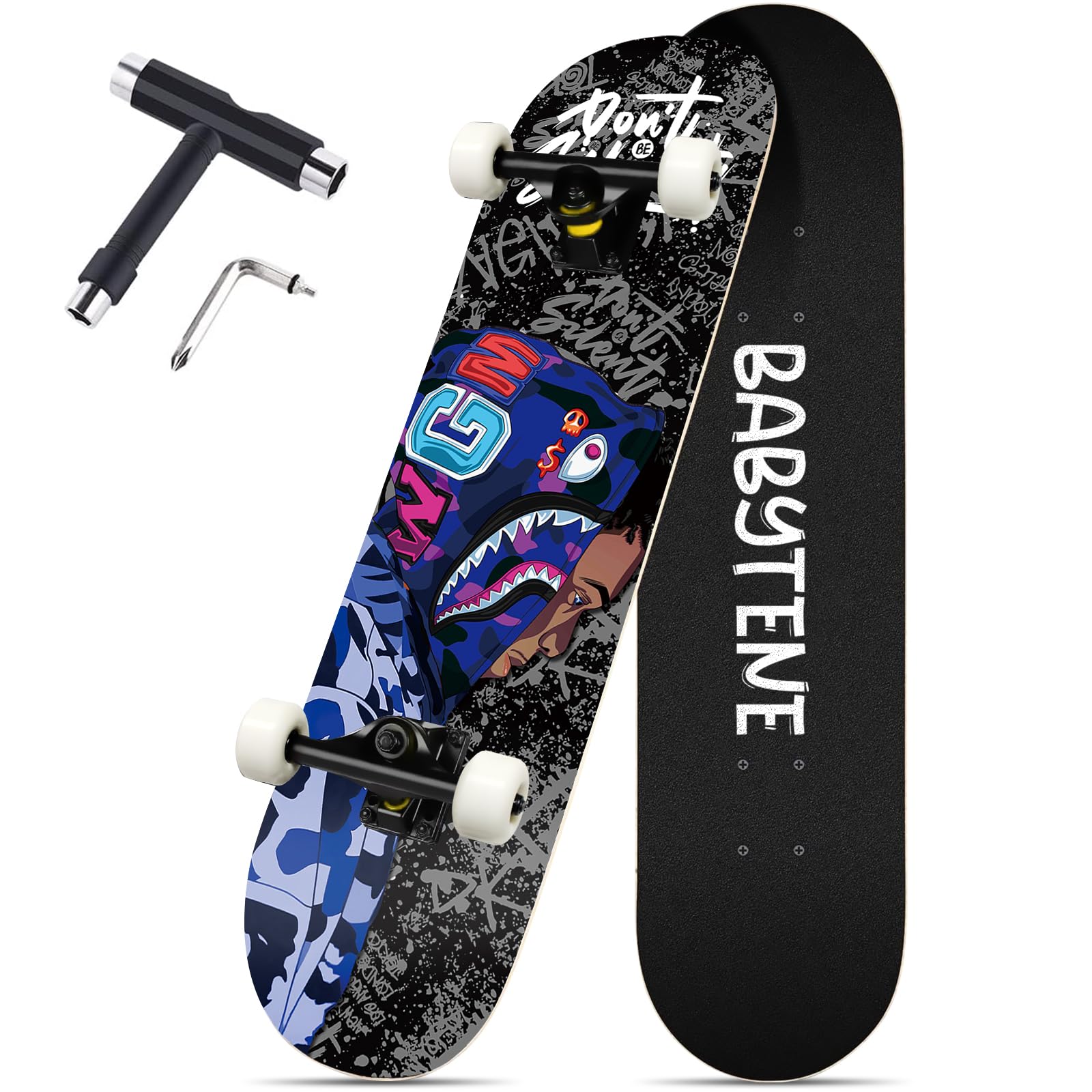 Mua Skateboard Pro Skateboard 31x8 Inch Skateboard Kids Standard Adult ...