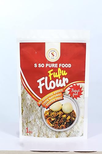 So Pure Fufu Flour, Fufu Mix, Fufu Flour African, Fufu African Food ...