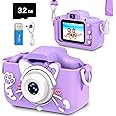 Amazon.com: Goopow Kids Camera Toys for 3-8 Year Old Girls,Children ...