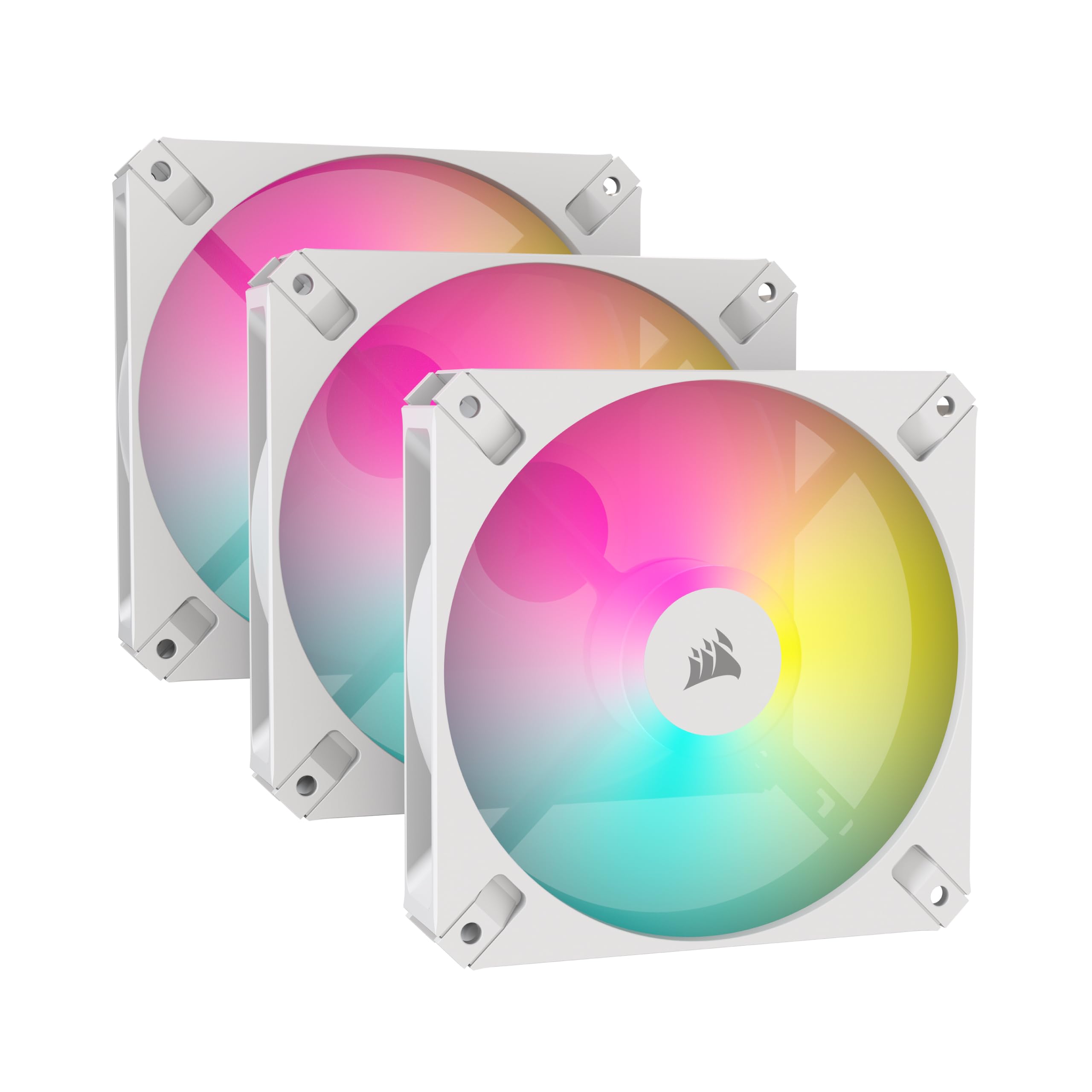 CORSAIR iCUE AR120 RGB Digital 120mm ARGB-Compatible Fans - Triple Fan ...