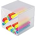 Amazon.com: Deflecto Stackable Cube Organizer, 6 inch x 6 inch : Office ...