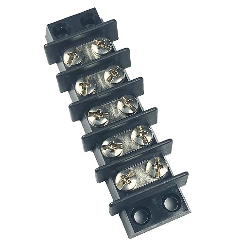 Marine Terminal Block 5 Circuit Nickel Plated Brass 0113-10-3640-05 ...