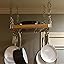 Amazon.com: Cooks Standard Ceiling Mounted Wooden Pot Rack, 24 by 18 ...