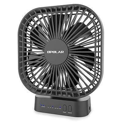 OPOLAR Battery Operated Fan, 5200mA Rechargeable Nepal | Ubuy