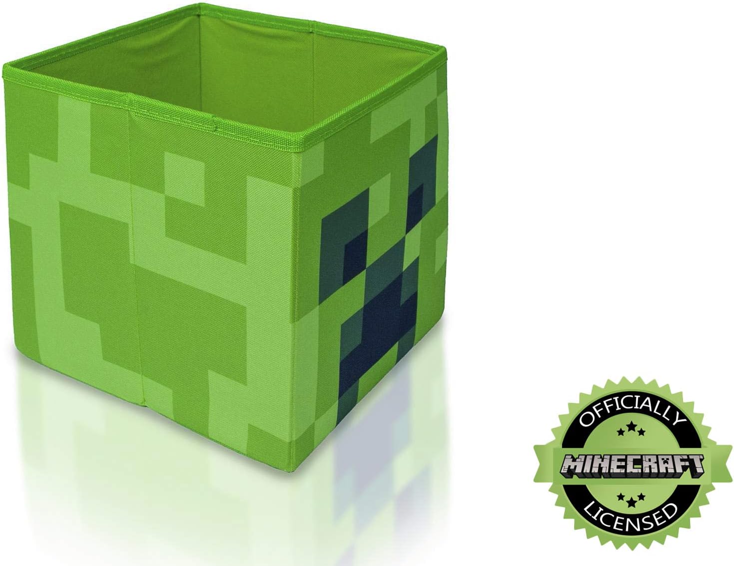 Minecraft Creeper Storage Cube Organizer Storage Cube | 10-Inch Bin ...