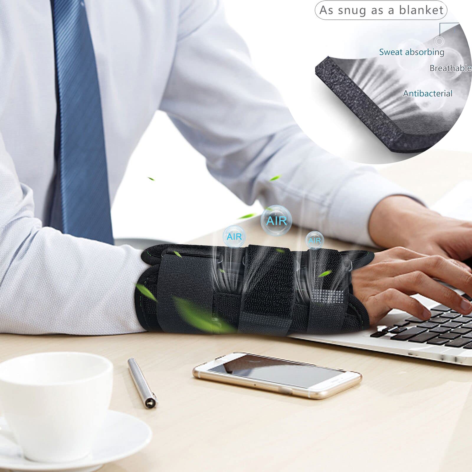 Mua TODDOBRA Wrist Brace with Thumb Spica Splint for De Quervain's ...