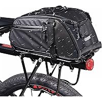 Lixada Bike Rear Pannier Bag,Insulated Trunk Cooler Bags Cycling ...