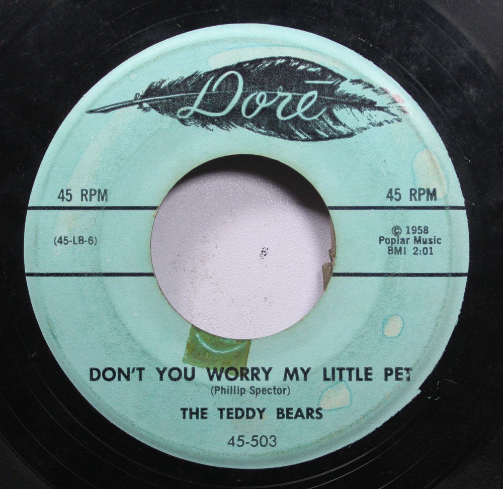 The Teddy Bears, The Teddy Bears - The Teddy Bears 45 RPM To Know Him ...