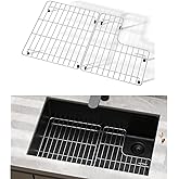 KIKIBRO Sink Protectors for Kitchen Sink, Sink Grate Grid for Bottom of ...