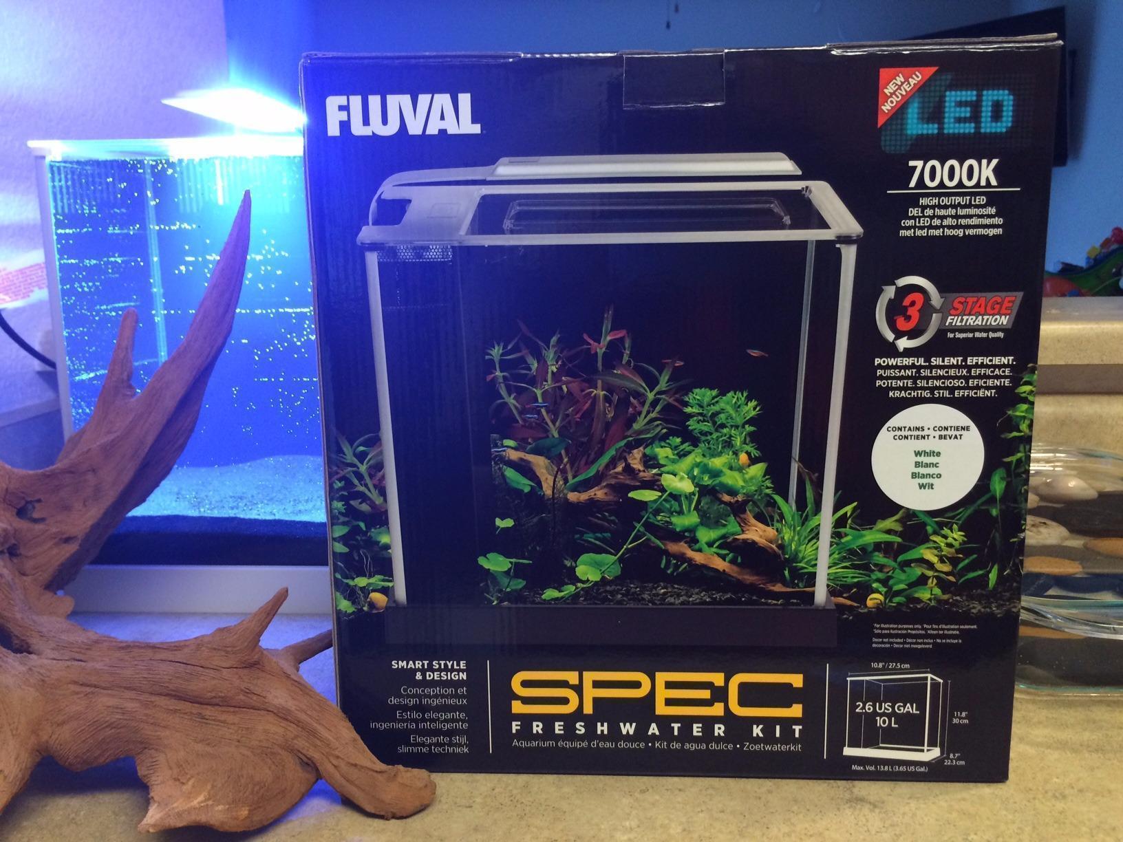 $20/mo - Finance Fluval SPEC Aquarium Kit, Aquarium with LED Lighting ...