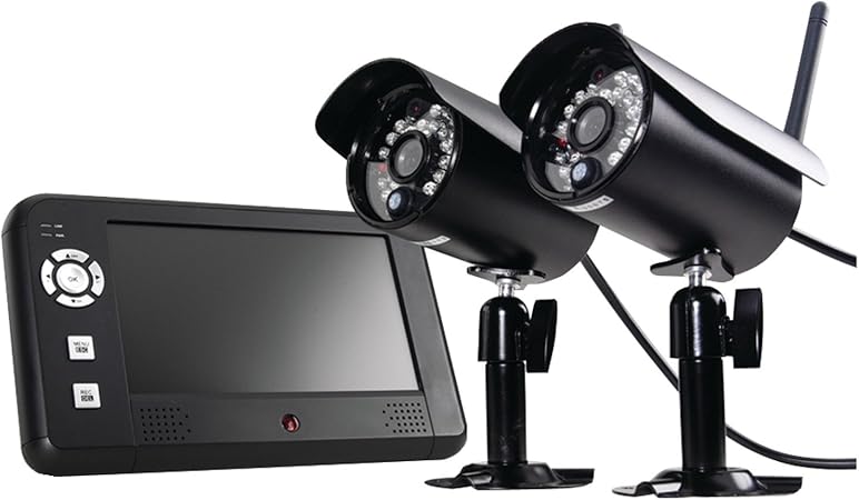 Amazon.com : First Alert DW-702 Two Camera Digital Wireless Security ...