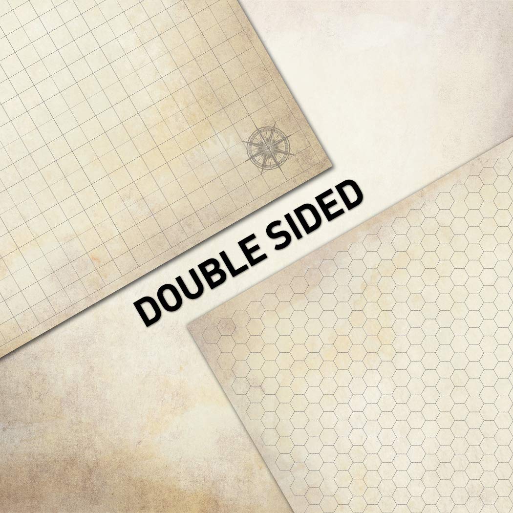 Battle Game Mat for DND - Tabletop Board Game Map for Dungeons and ...