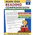 Amazon.com: Main Idea Third Grade Reading Passages with Comprehension ...