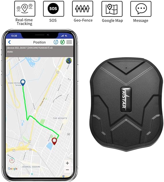 TKSTAR Mini Waterproof Tracking Device with Powerful Magnet Long ...