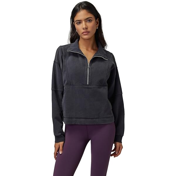 Spiritual Gangster Women's Love Heart Harper Crop Hoodie, Poppy at