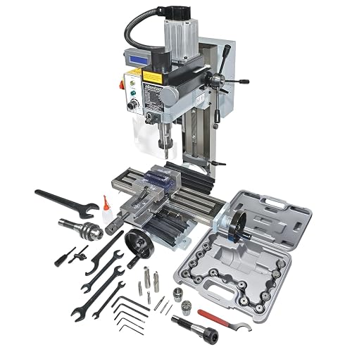 Micro-Mark MicroLux Mega Mini R8 Milling Machine Super Value Package ...