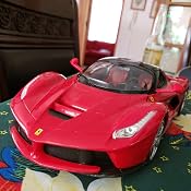 Amazon.com: RASTAR RC Car | 1/14 Scale Ferrari LaFerrari Radio Remote ...