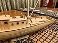 Amazon.com: HAPYLY Scale DIY Hobby Wooden Ship Science Equipmen ...