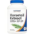 Amazon.com: Nutricost Horsetail Extract Capsules (5,500 MG Equivalent ...