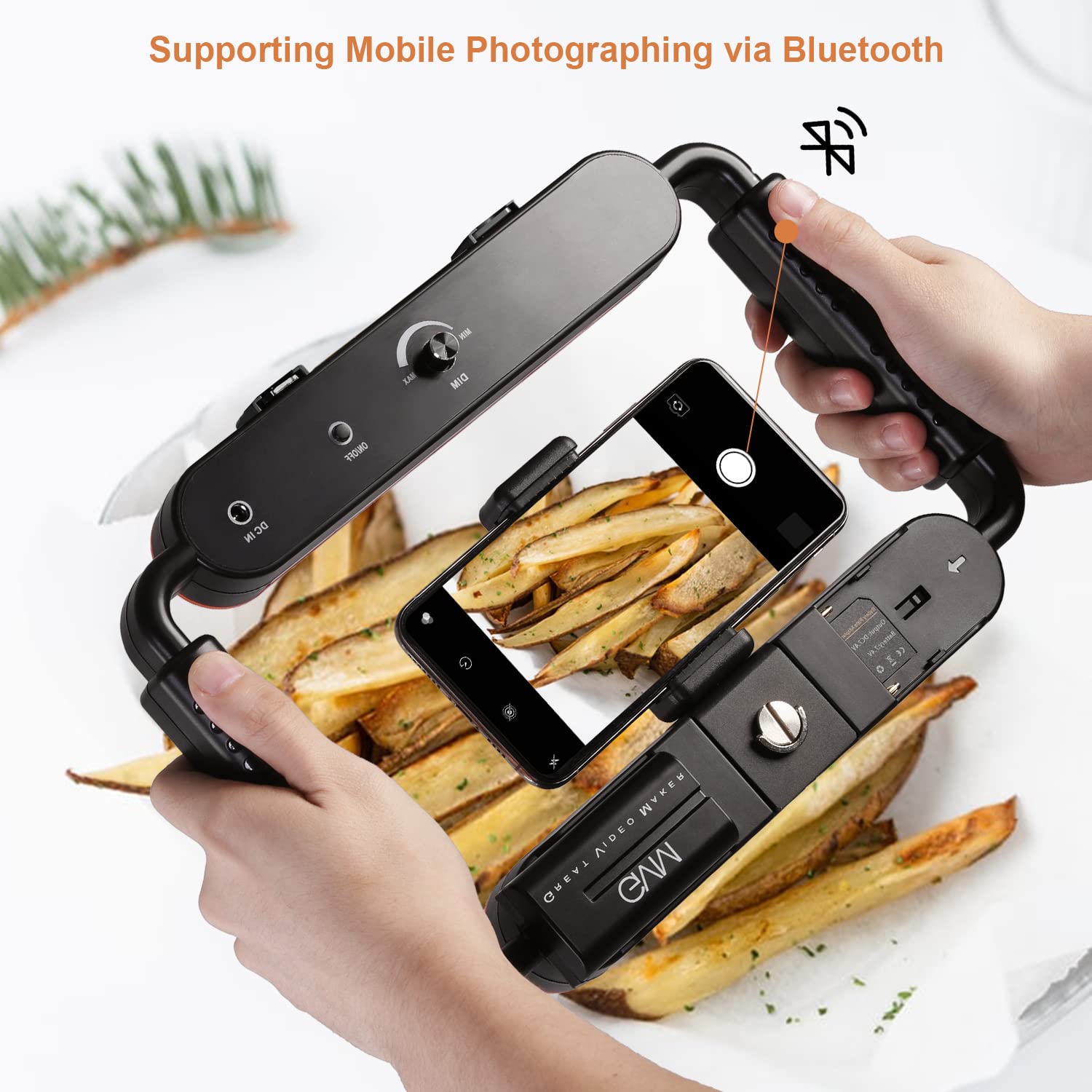 Mua GVM Gimbal Stabilizer Phone Video Light Kit for Smartphone, Content ...