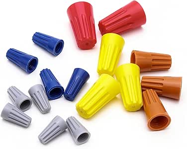 175PCS Suyep Screw-On Electrical Wire Connectors Standard Type, with ...
