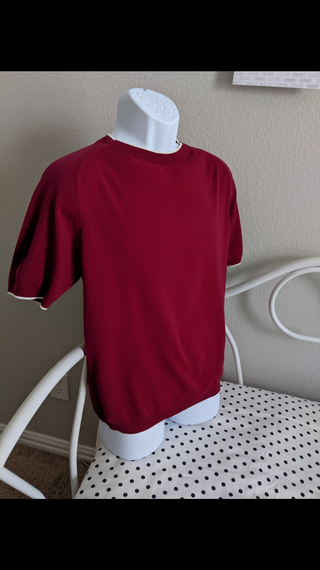 $8/mo - Finance Male Molded Shatterproof White Shapely Torso Form with ...