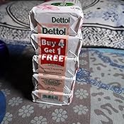 Buy Dettol Co-created with moms Jasmine Bathing Soap, 125gm (Buy 4 Get ...