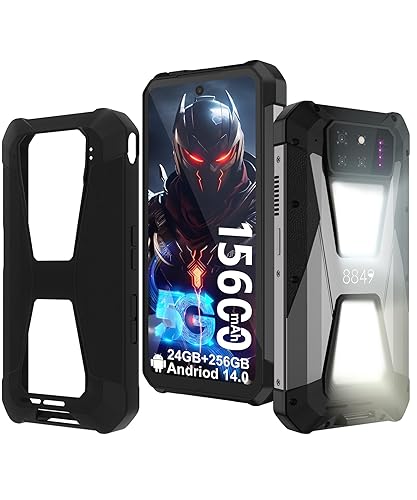 8849 Tank 3s 5G Rugged Smartphone, 15600mAh Android 14 Waterproof ...