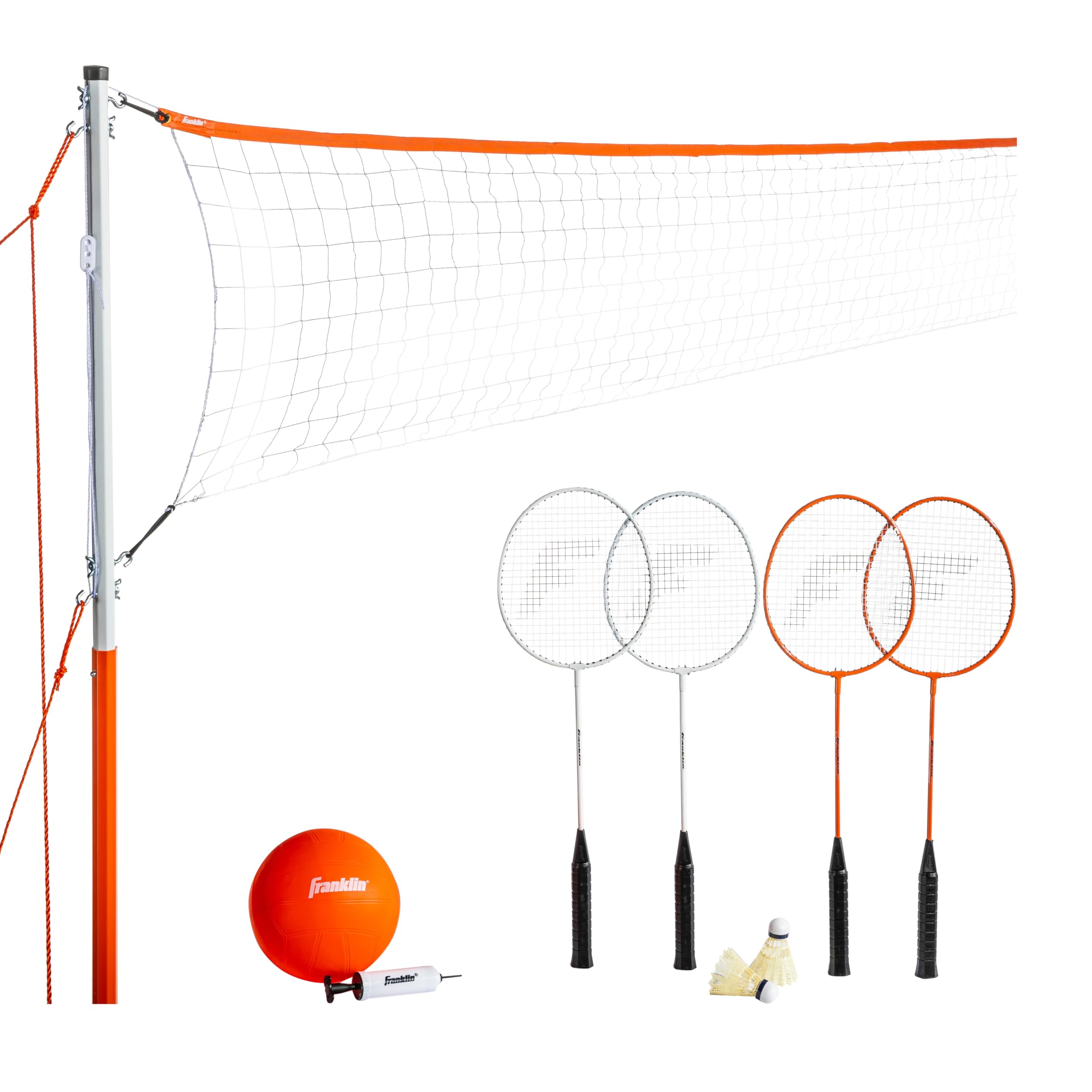 Mua Franklin Sports Volleyball + Badminton Combo Sets - Backyard ...