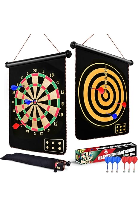 Rabosky Magnetic Dart Board For Kids Safe Dart Game - munimoro.gob.pe