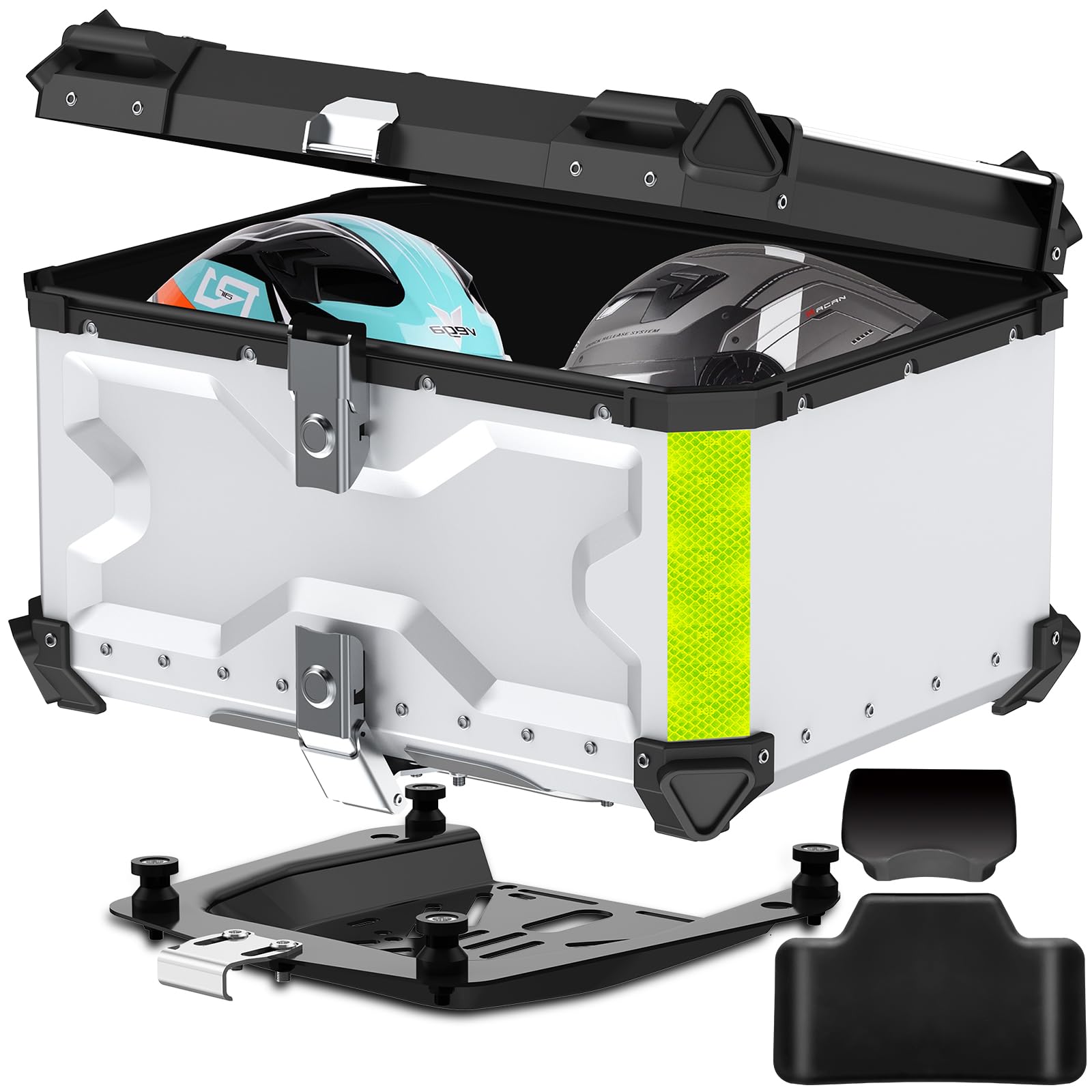 Mua Motorcycle Top Case, [Heavy Duty] Aluminum Universal Motorbike Tail ...