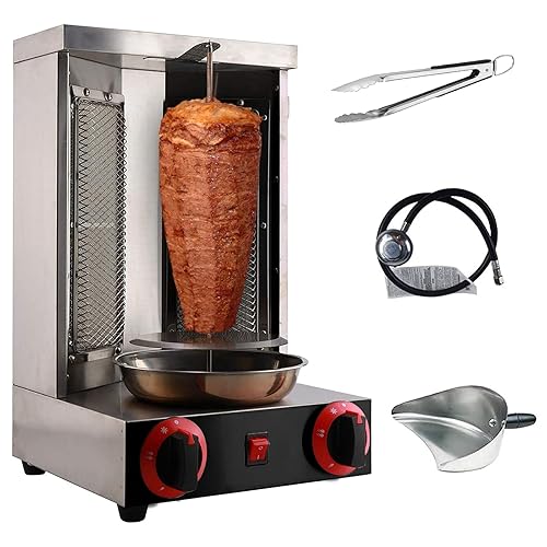 Shawarma Machine Doner Kebab Grill Propane Machine Vertical Broiler ...