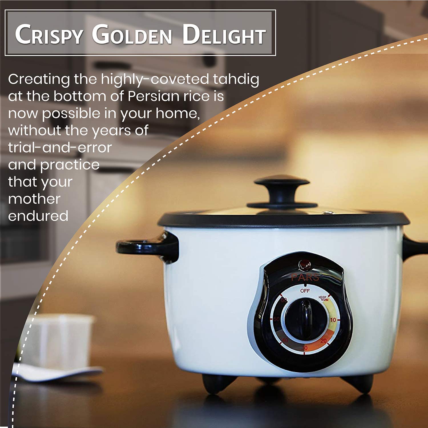 Mua Pars Automatic Persian Rice Cooker - Tahdig Rice Maker Perfect Rice ...
