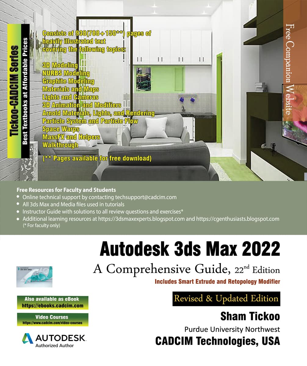 Mua Autodesk 3ds Max 2022: A Comprehensive Guide, 22nd Edition Autodesk ...