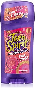 Amazon.com: Teen Spirit Antiperspirant & Deodorant, Pink Crush - 2.3 oz ...