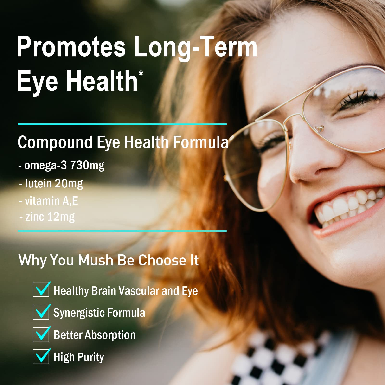 Mua Dr.Brian Eye Vitamins 5 in 1 Eye Formula with Lutein 20mg, Omega 3 ...