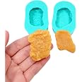 Amazon.com: Chicken nuggets realistic Silicone Mold Wax mold Resin mold ...
