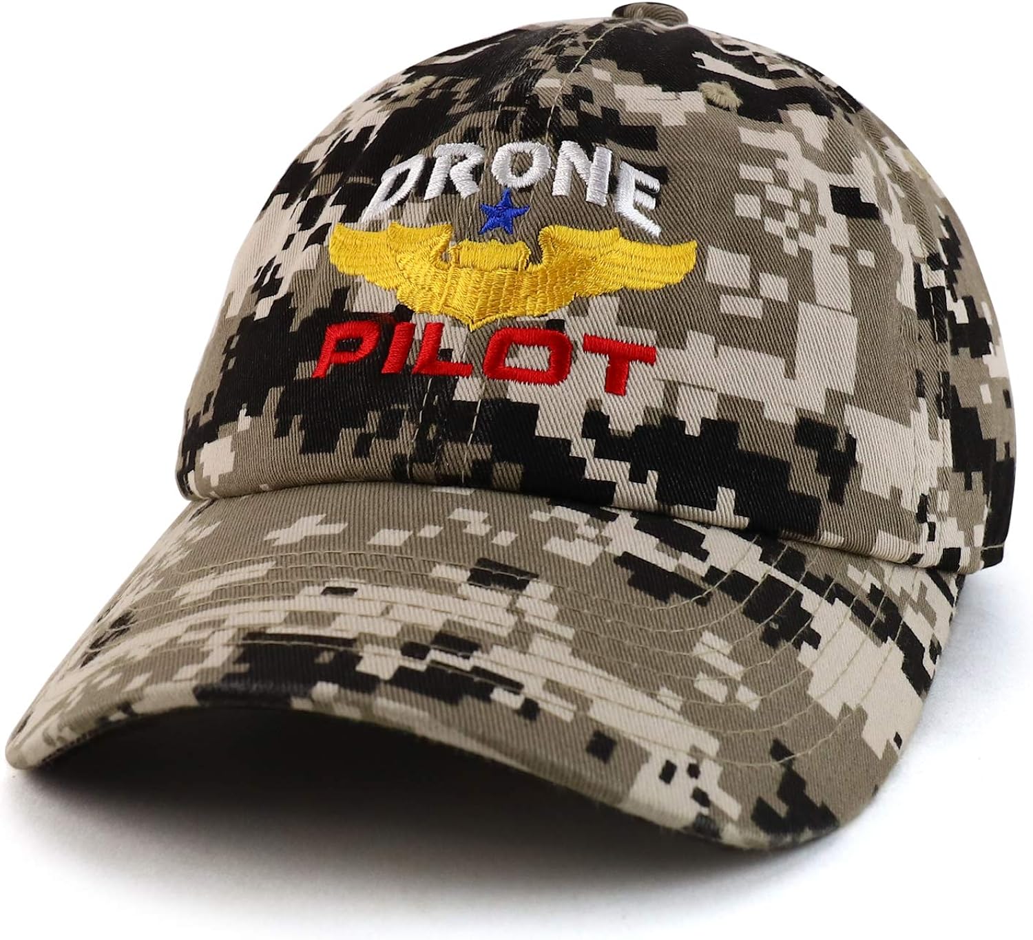 Trendy Apparel Shop Drone Operator Pilot Embroidered Brushed Cotton Dad ...