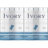 Amazon.com : Ivory Clean Original Bar Soap, 4 Ounce, 10 Count (Pack of ...