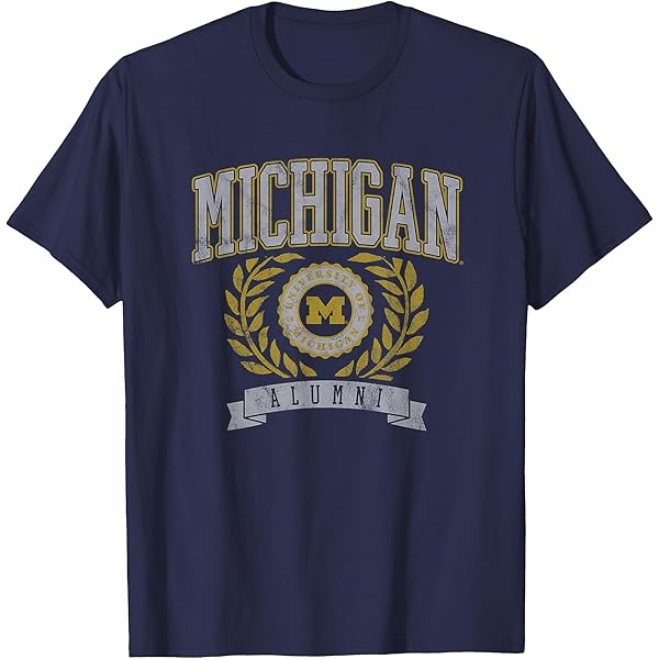Camisetas De La Universidad De Michigan
