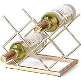 Amazon.com: Drincarier Countertop Wine Rack - 5 Bottle Freestanding ...