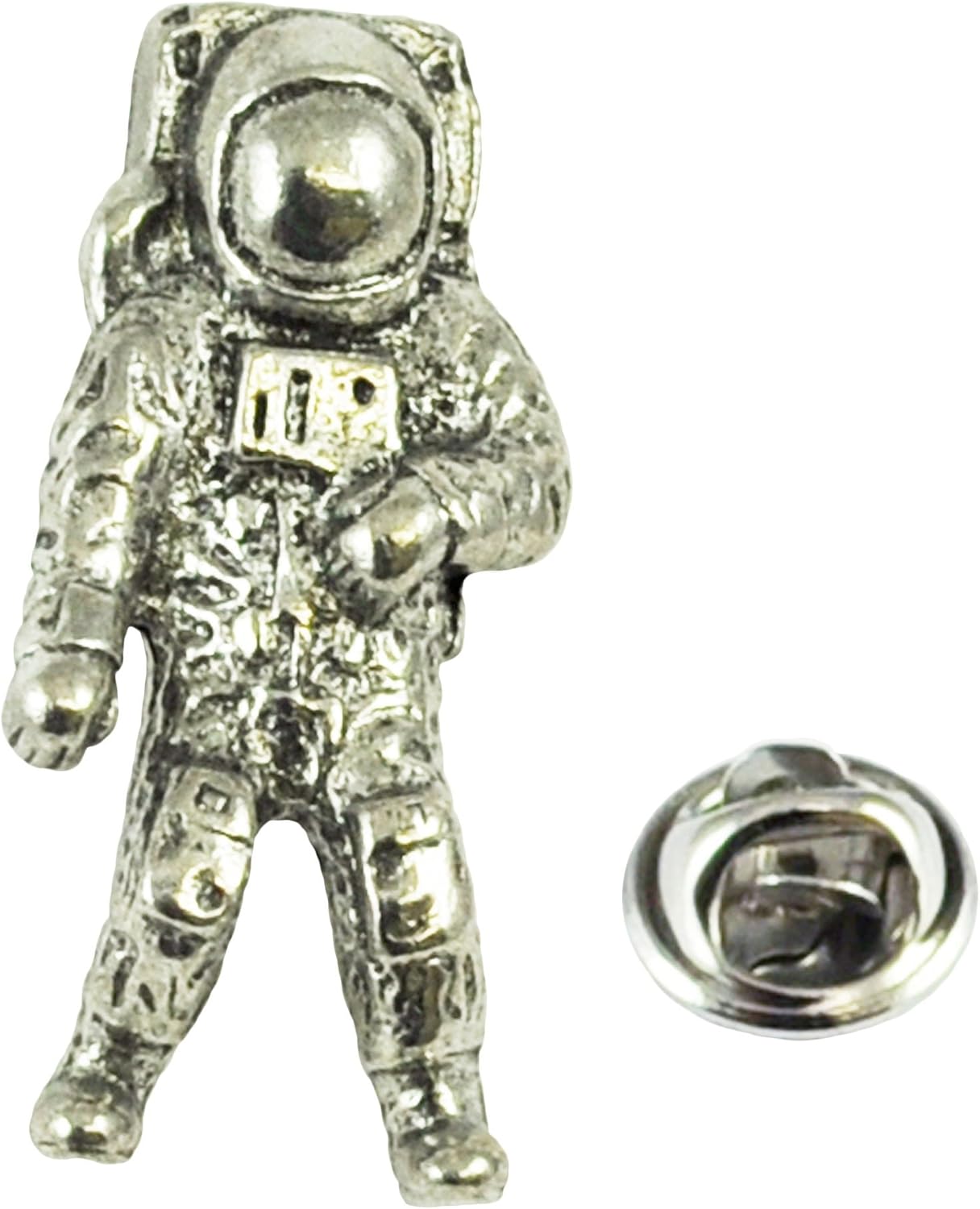Astronaut Pewter Lapel Pin Badge: Amazon.co.uk: Clothing