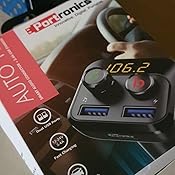 Portronics AUTO 10, a Bluetooth - FM Transmitter in-Car: Amazon.in ...